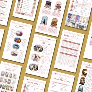 Japan Travel Itinerary With Budget Tracker, Japan Travel, Travel ...