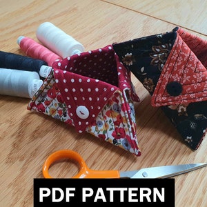 ORT Quilted Thread Catcher Sewing and Pattern Instructions/ | Etsy