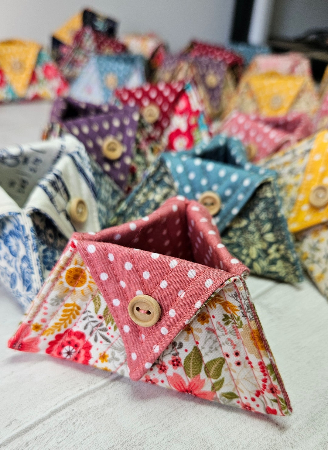 ORT Quilted Thread Catcher/ Mini Thread Catcher/ Small Thread Catcher ...