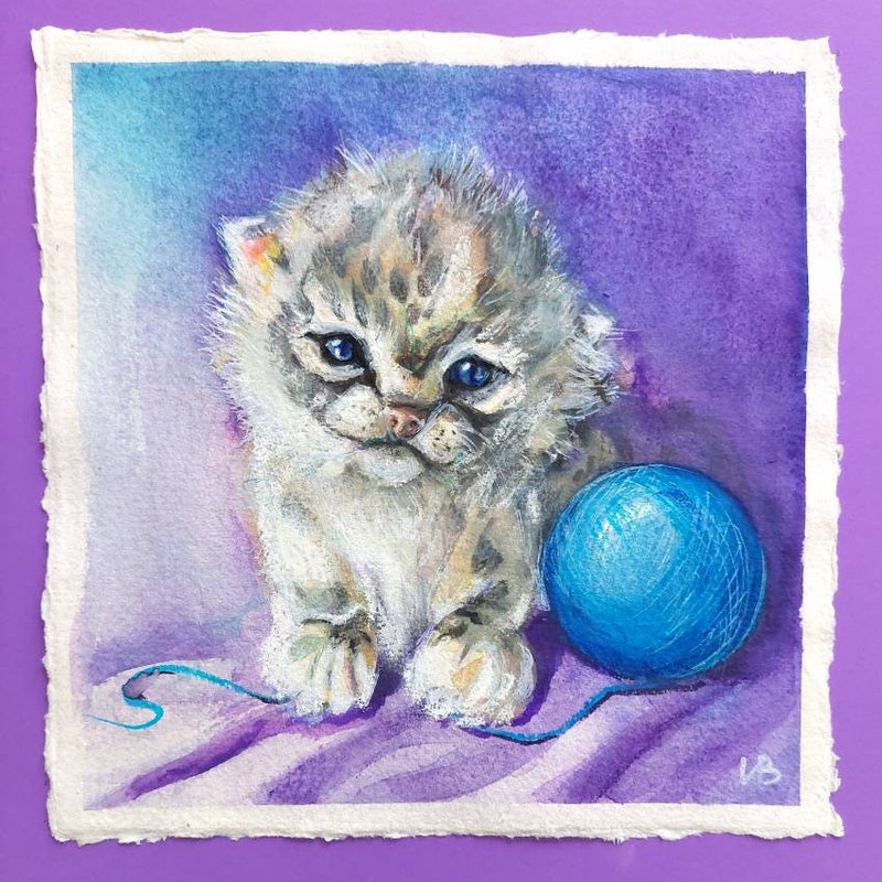 Baby Animal Painting - Etsy