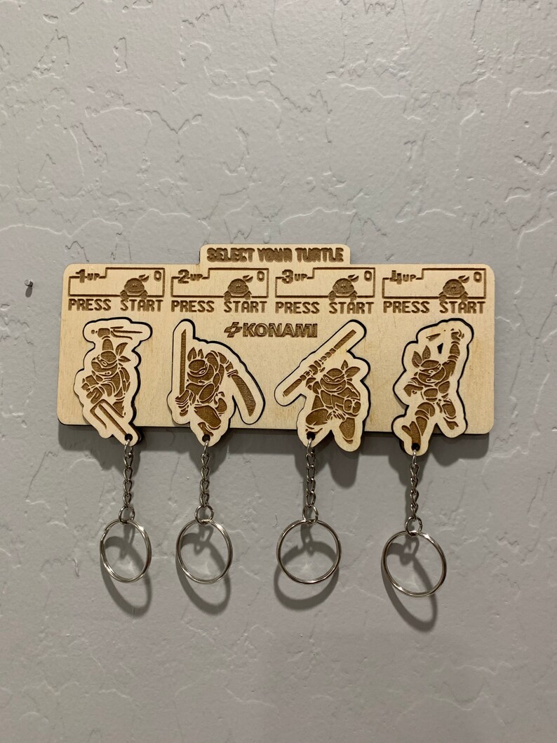 Mario Inspired Key Holder - Etsy