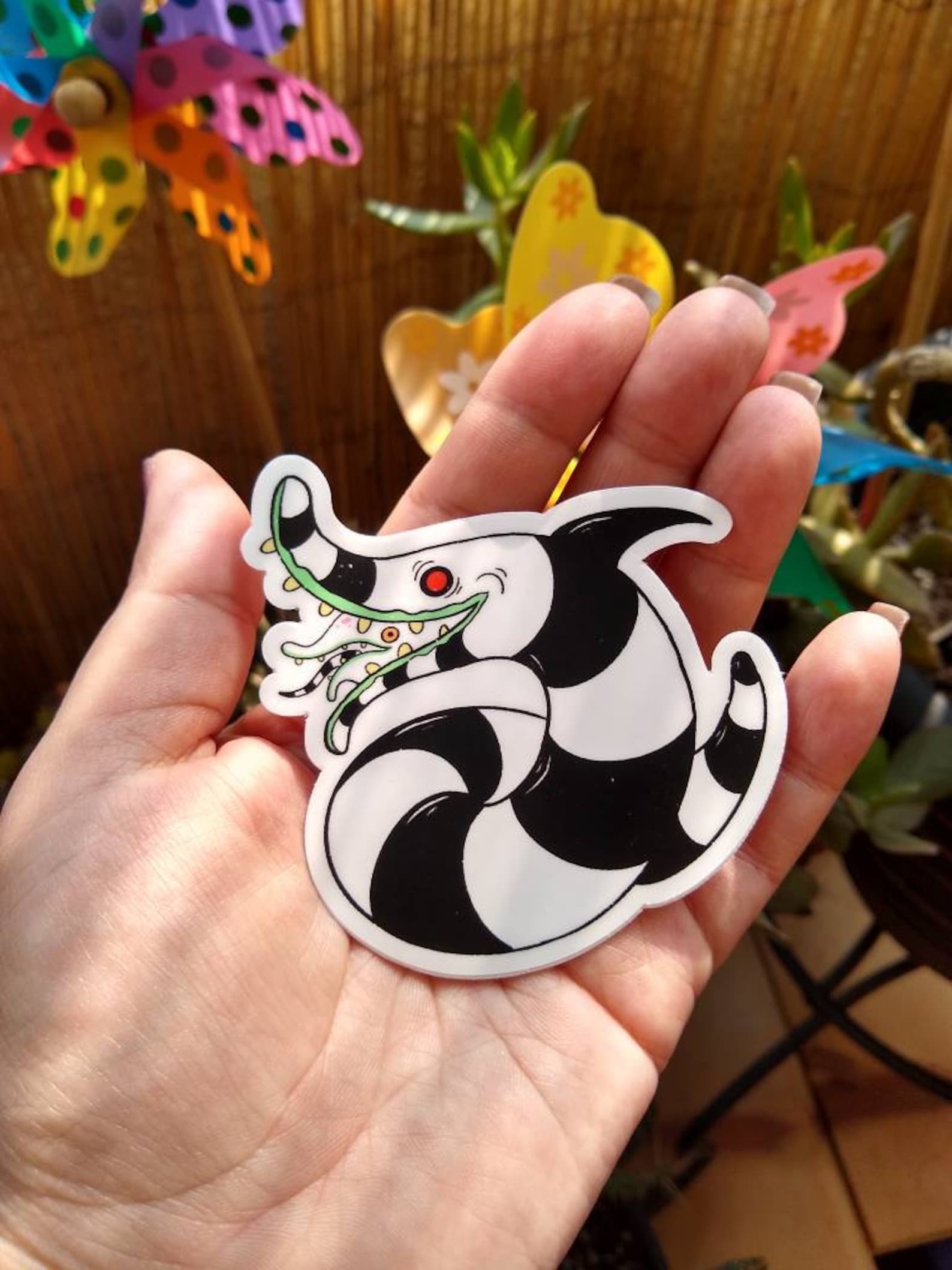 Sandworm Vinyl Sticker/ Cute Gift/ Weatherproof and - Etsy
