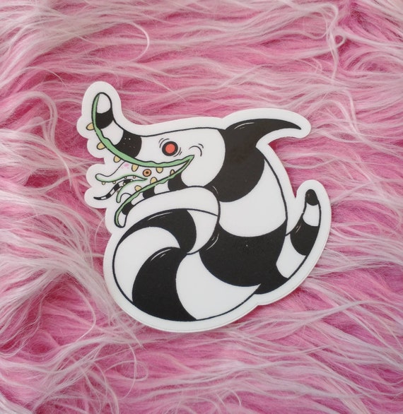 Sandworm Vinyl sticker/ cute gift/ weatherproof and | Etsy