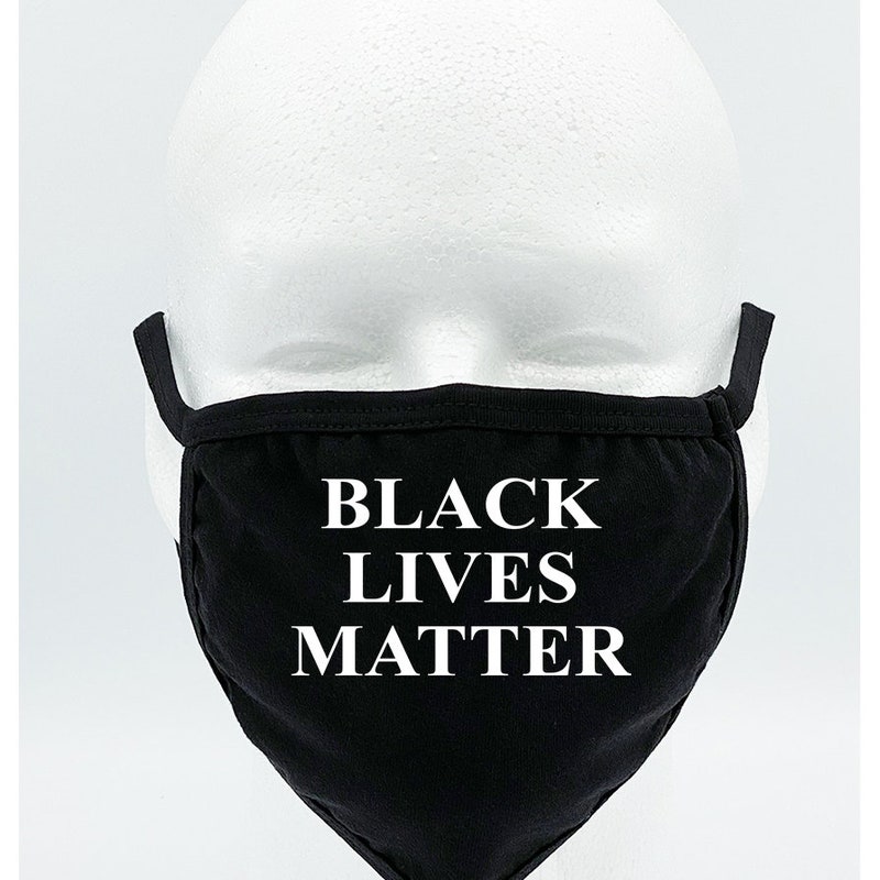 Black Lives Matter Mask - Etsy