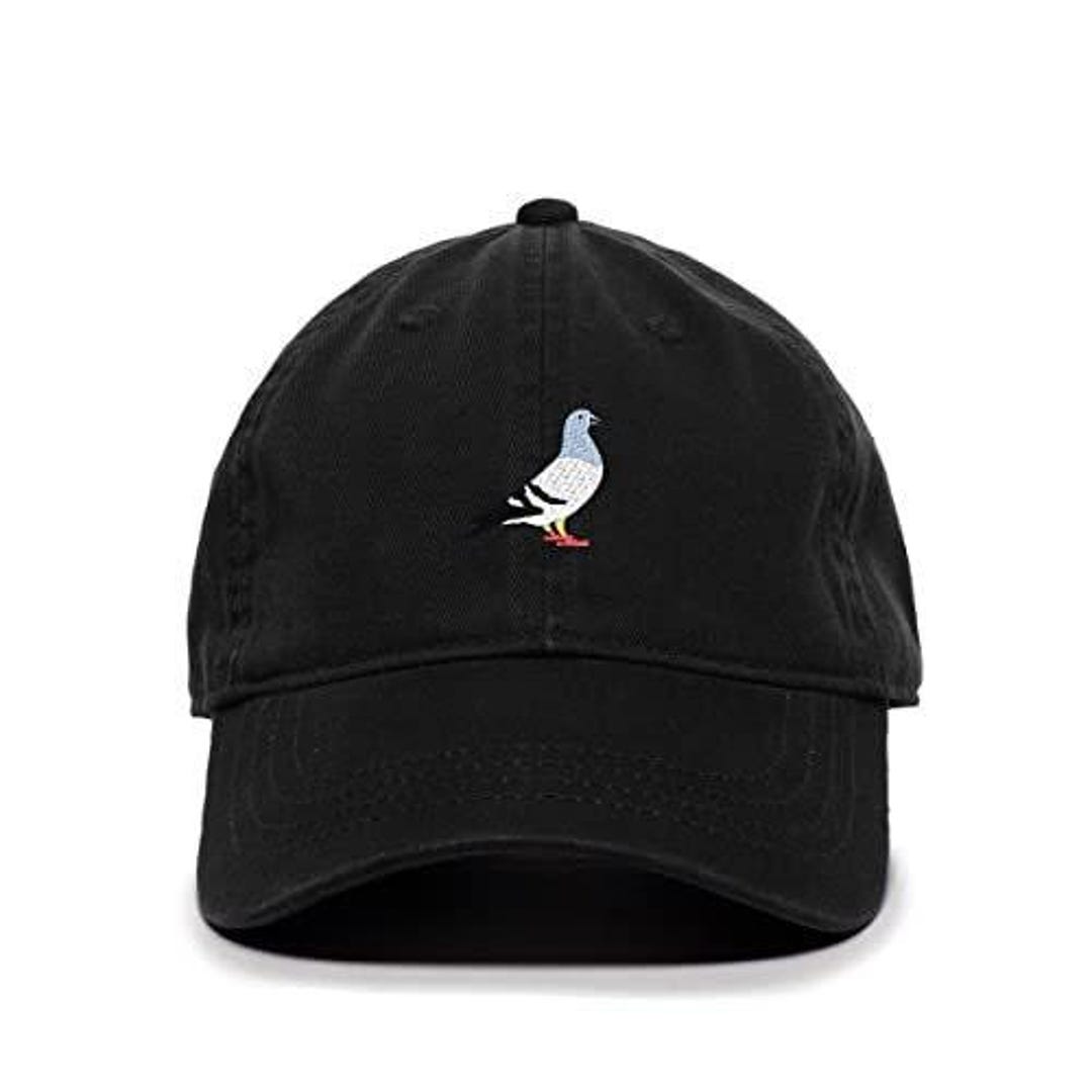 Pigeon Baseball Cap Embroidered Cotton Adjustable Dad Hat - Etsy