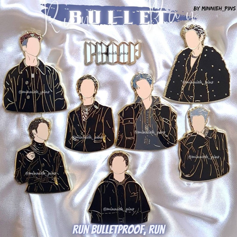 Bangtan Proof Enamel Pin Series - Etsy