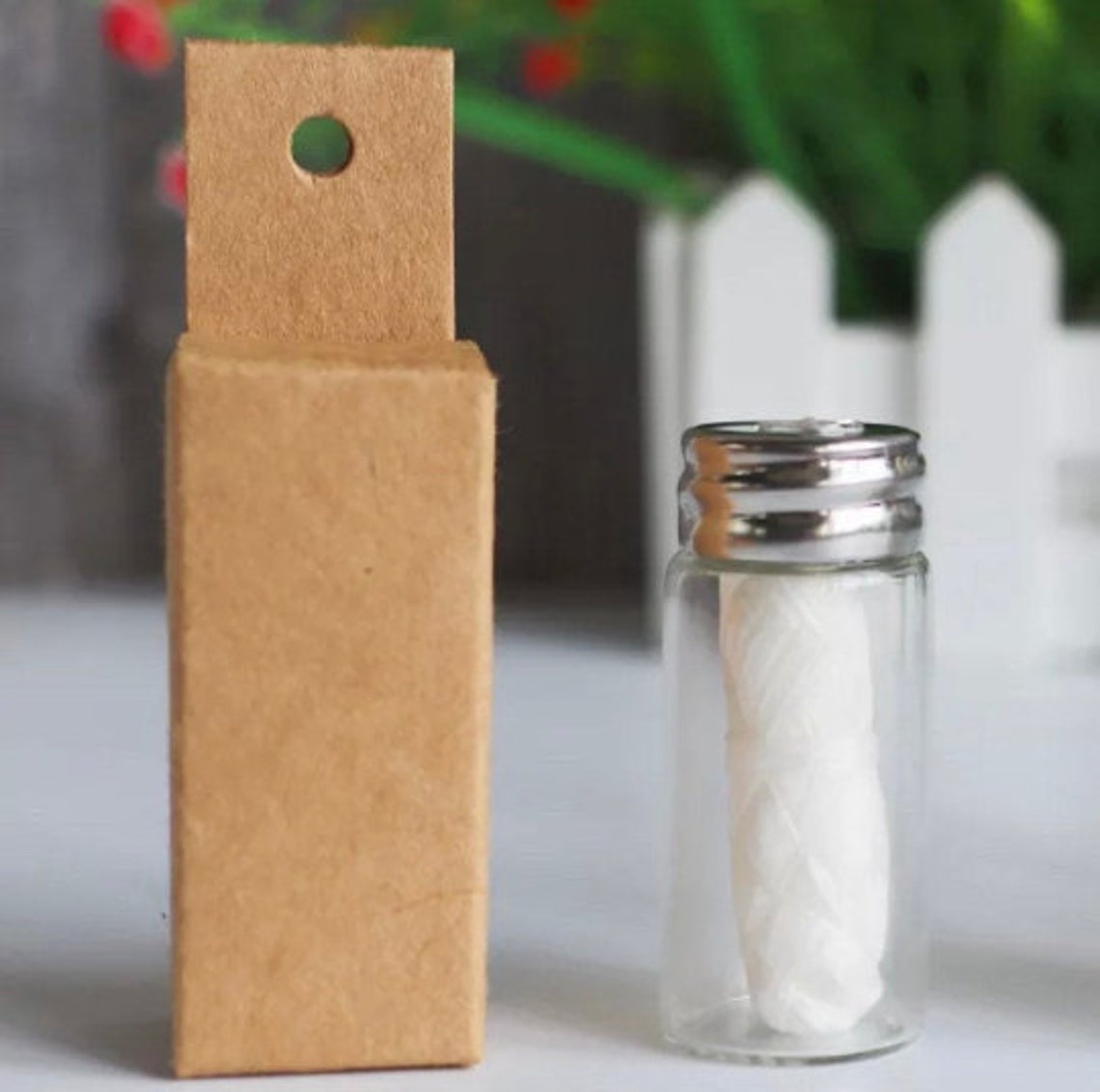 Zero Waste Organic Dental Floss Mint Eco Friendly Dental - Etsy