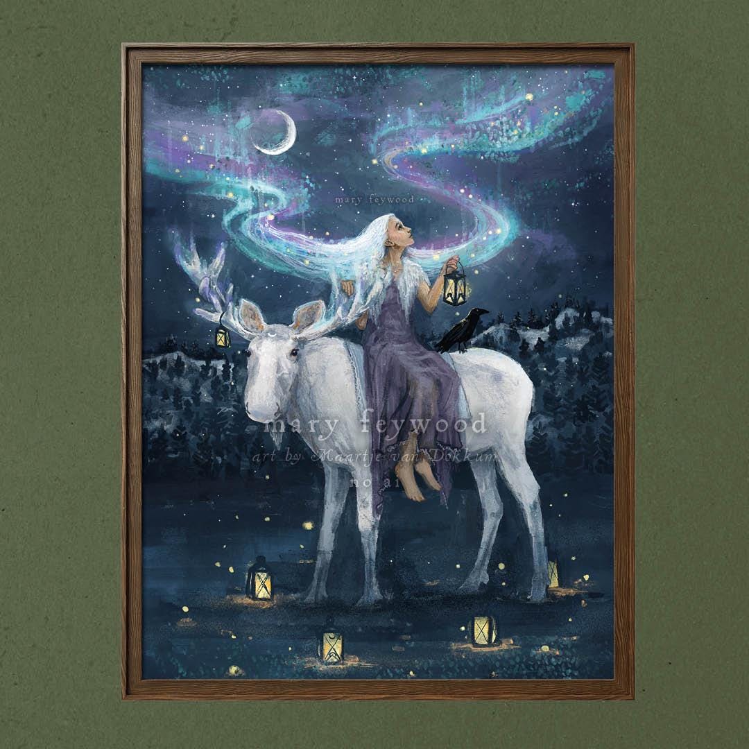 Poster - Yule - Aurora Ancestors - Fantasy Art Printed on Sustainable ...