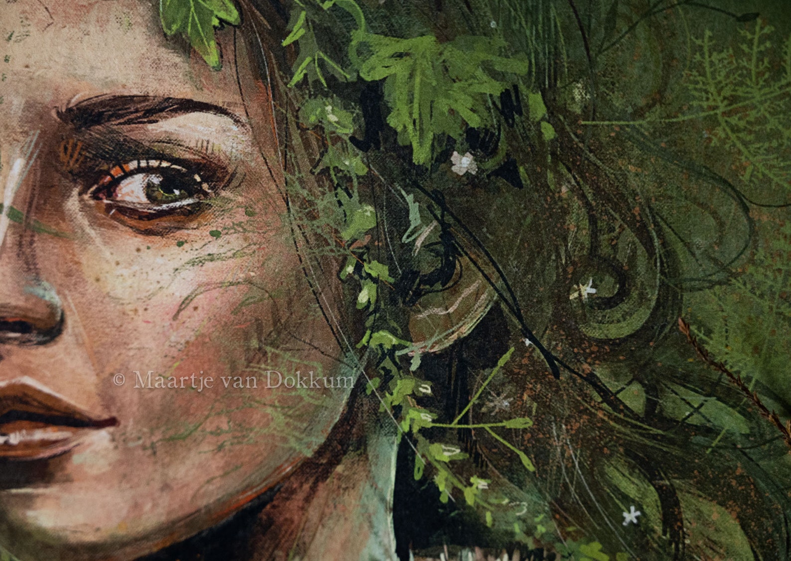 Poster - the Elf and the Hedgehog - Fantasy Art Print on Sustainable ...