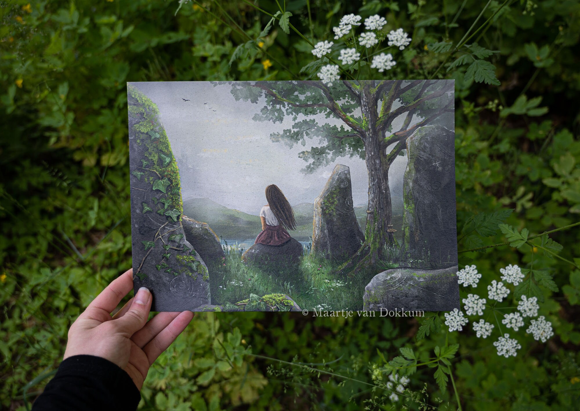 Poster Standing Stones Outlander Inspired Fantasy Art | Etsy