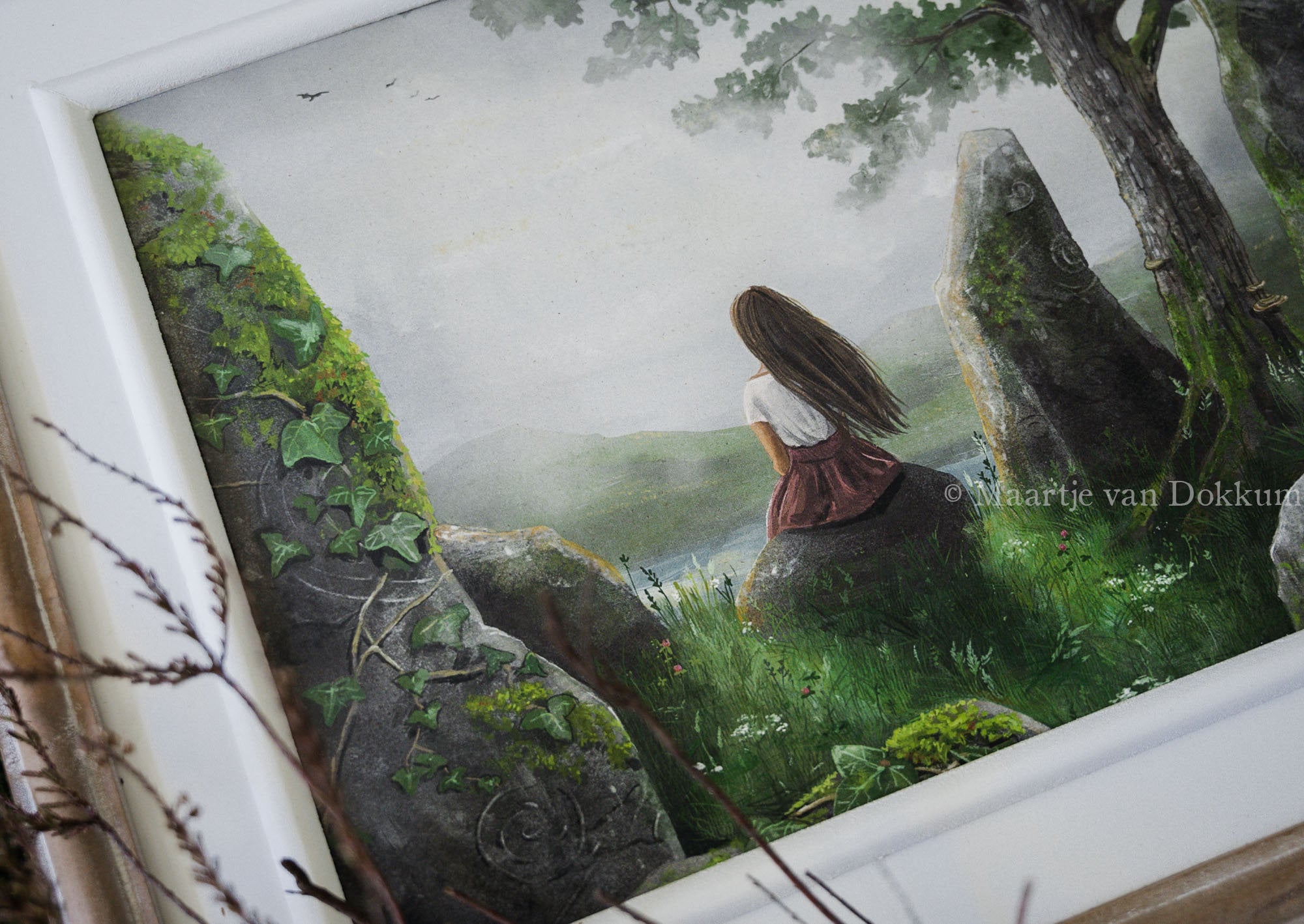 Poster Standing Stones Outlander Inspired Fantasy Art | Etsy