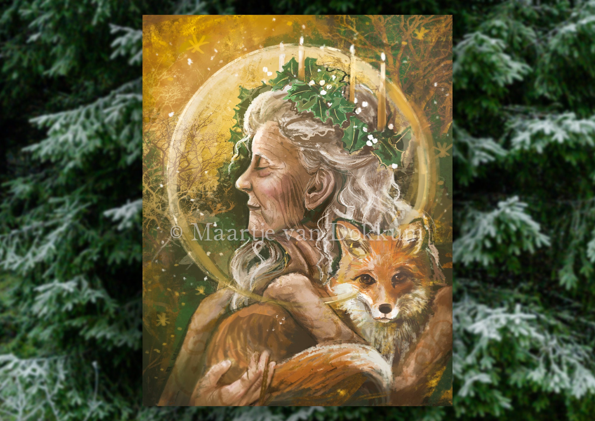 Celtic Fox Goddess