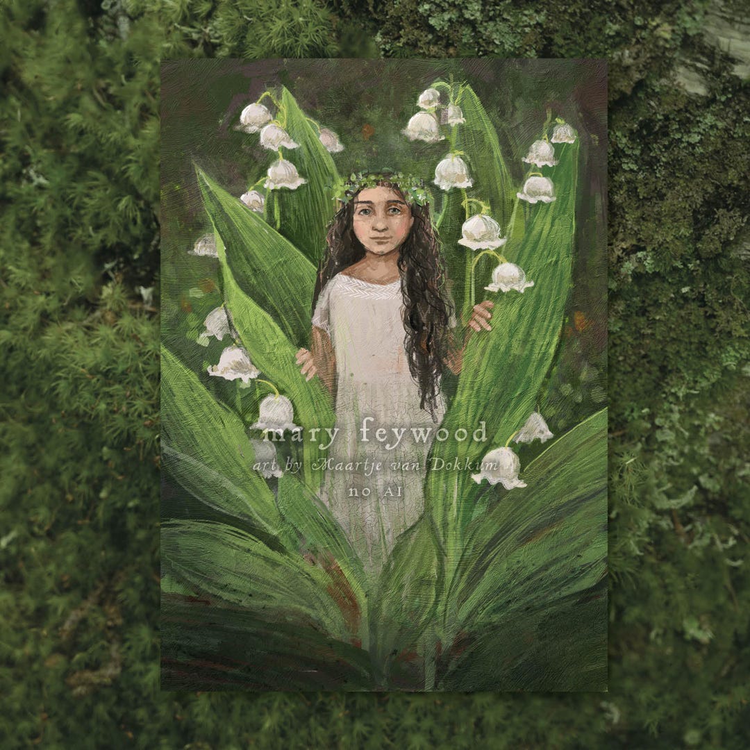Art Print - Lily of the Valley Fairy - Etsy