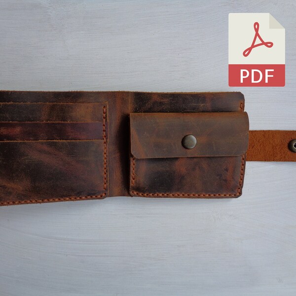 Snap Wallet Pattern - Etsy