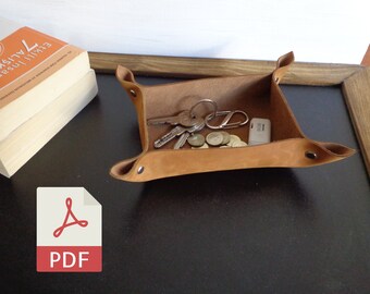 Leather Tray Pattern - Etsy