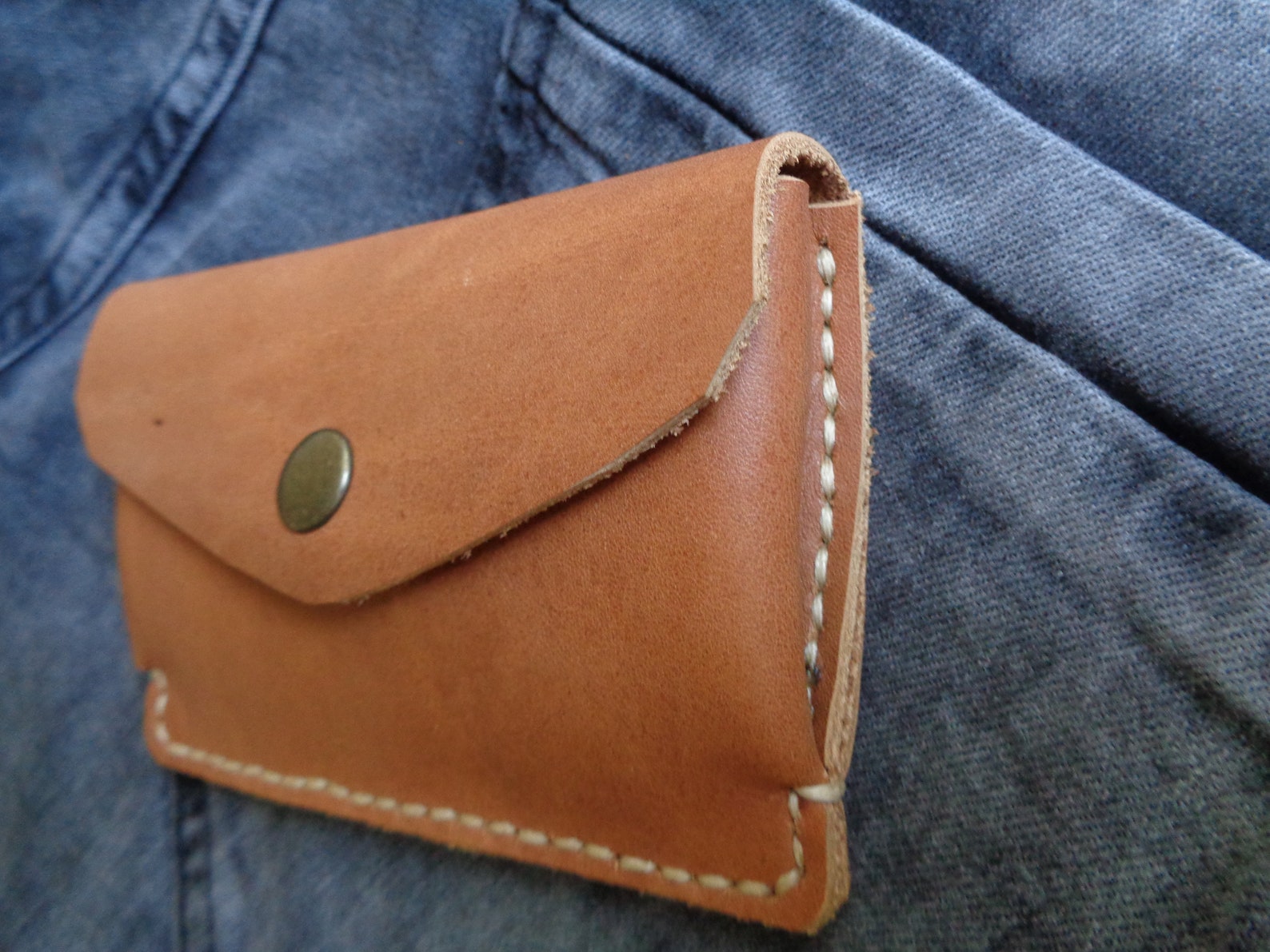 Leather Mini Card Wallet Pattern | A4 Format + Letter Format | With ...