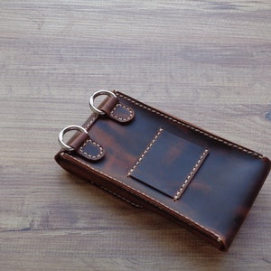 Leather 2 in 1 Phone Holster and Neck Pattern | Belt Phone Case ...