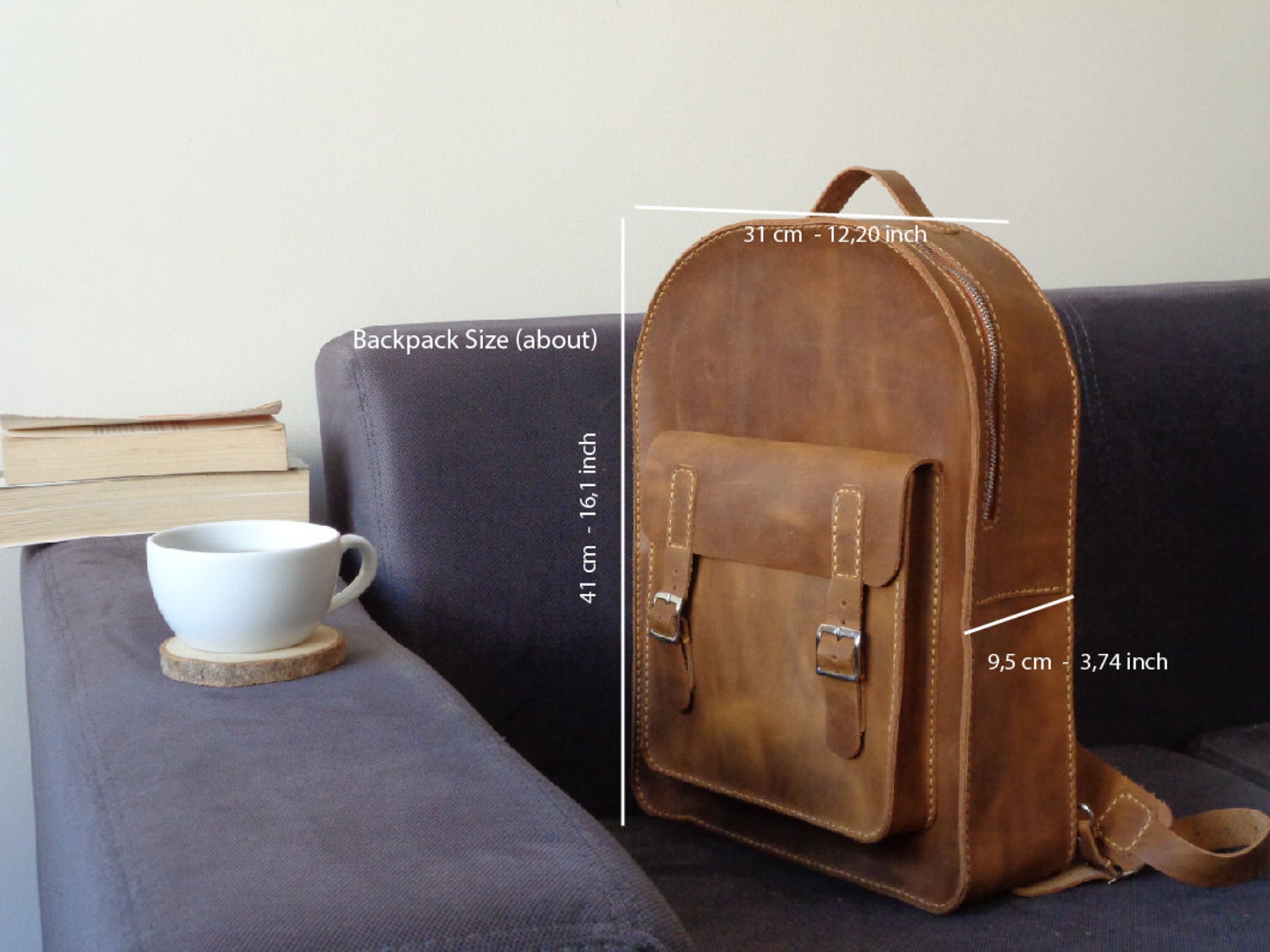 Leather Backpack Pattern Backpack Template Pdf Leather Bag - Etsy