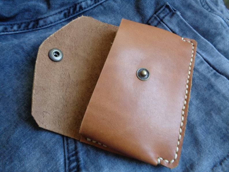 Leather Mini Card Wallet Pattern | A4 Format + Letter Format | With ...