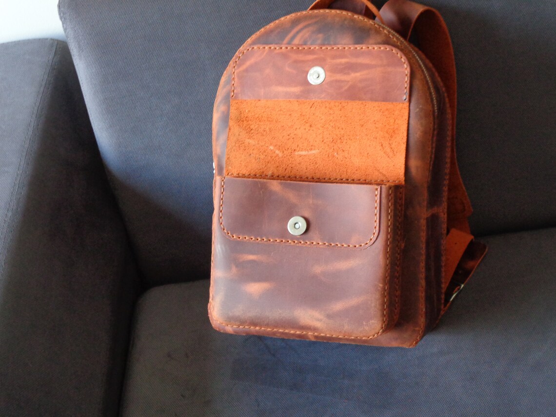 Leather Backpack PDF Pattern Woman Backpack Template | Etsy