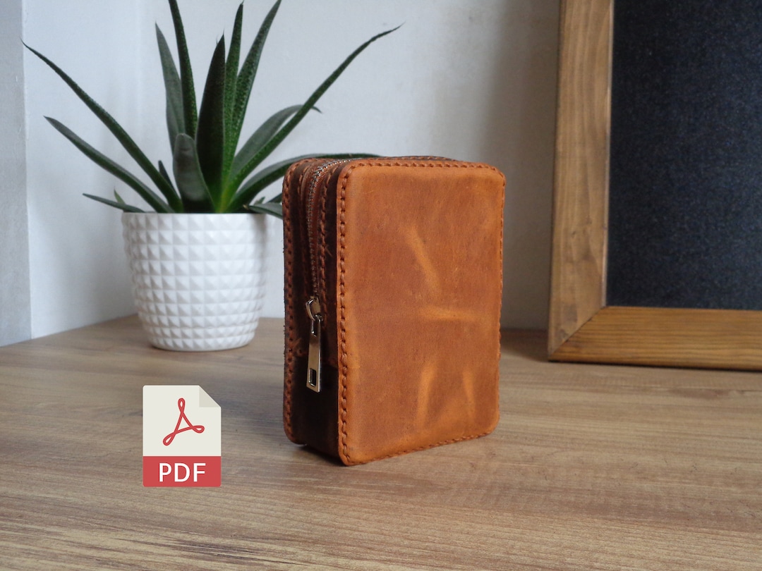 Leather Small Zipper Belt Pouch | Leather Mini Belt Bag | Tiny Leather ...