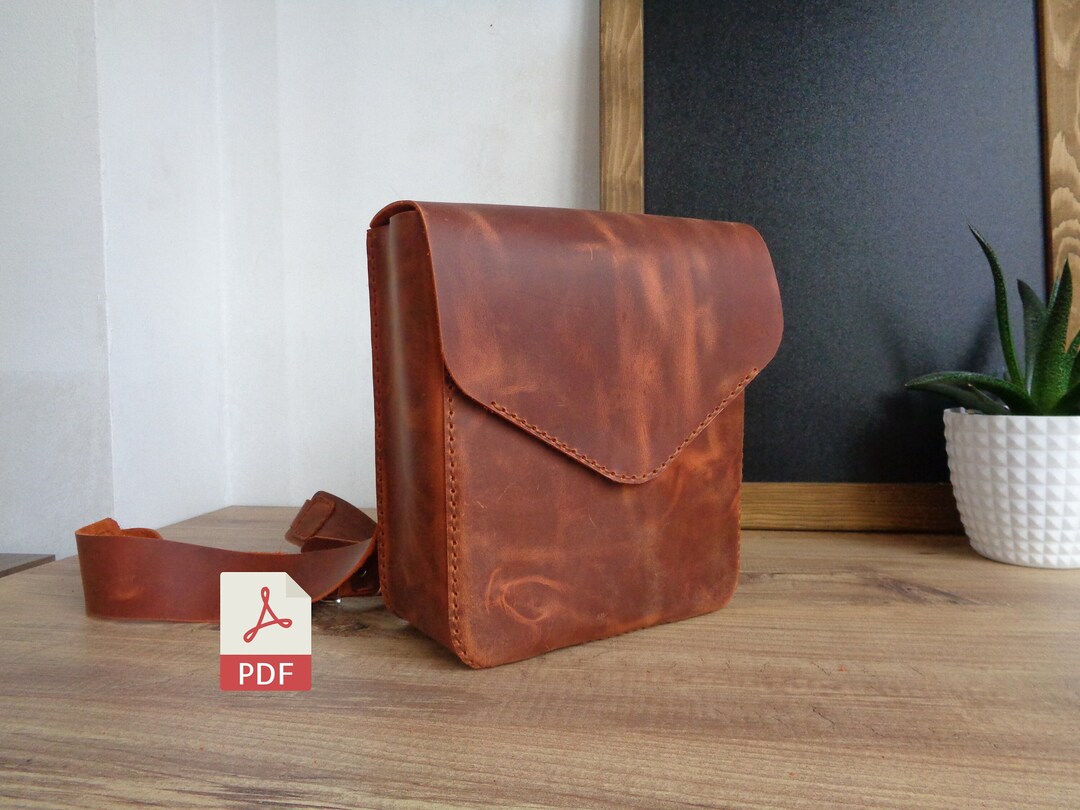Leather Small Backpack PDF Pattern | Small Bag Pdf | Mini Bag Template ...