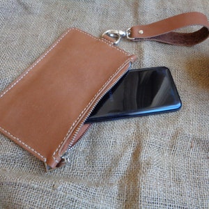 Leather Zipper Pouch Pattern | Diy Leather Zipper Bag | (no ...