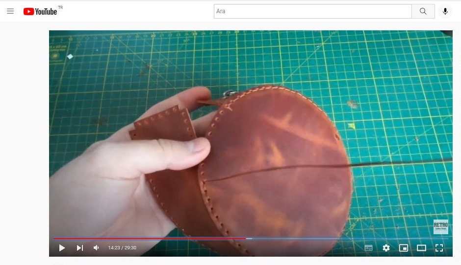 Leather Mini Circle Clutch and Belt Bag PDF Pattern Diy - Etsy