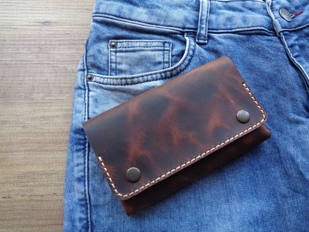 Leather Small Belt Wallet Pattern | Diy Leather Belt Pouch | Diy Mini ...