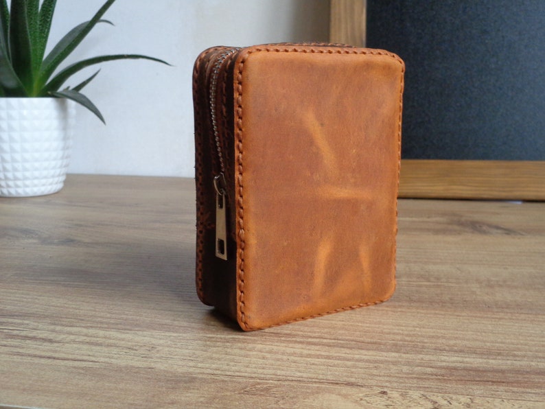 Leather Small Zipper Belt Pouch Leather Mini Belt Bag Tiny - Etsy