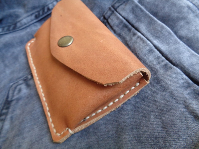 Leather Mini Card Wallet Pattern | A4 Format + Letter Format | With ...