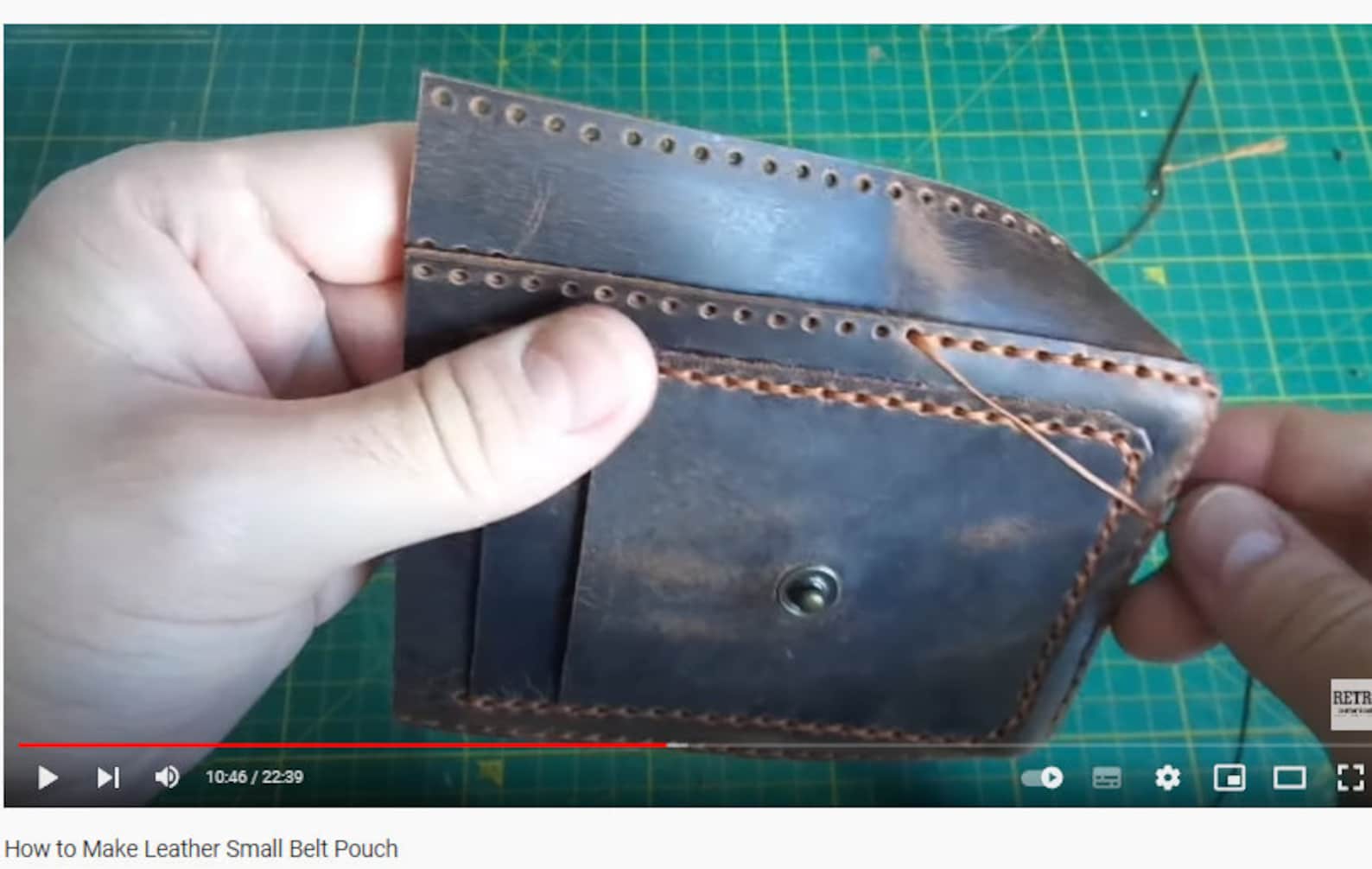 Leather Small Belt Pouch Leather Belt Wallet Mini Card Wallet Leather ...