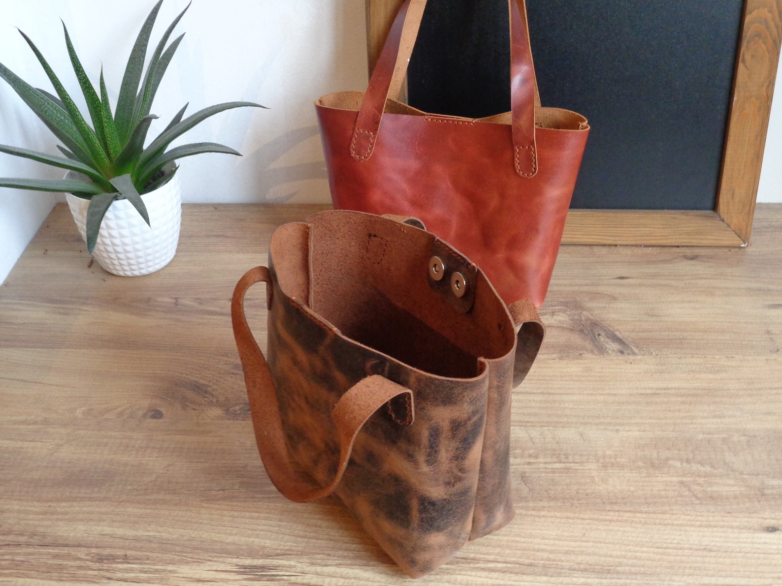 Leather Mini Tote Bag PDF Pattern Handbag PDF Template - Etsy