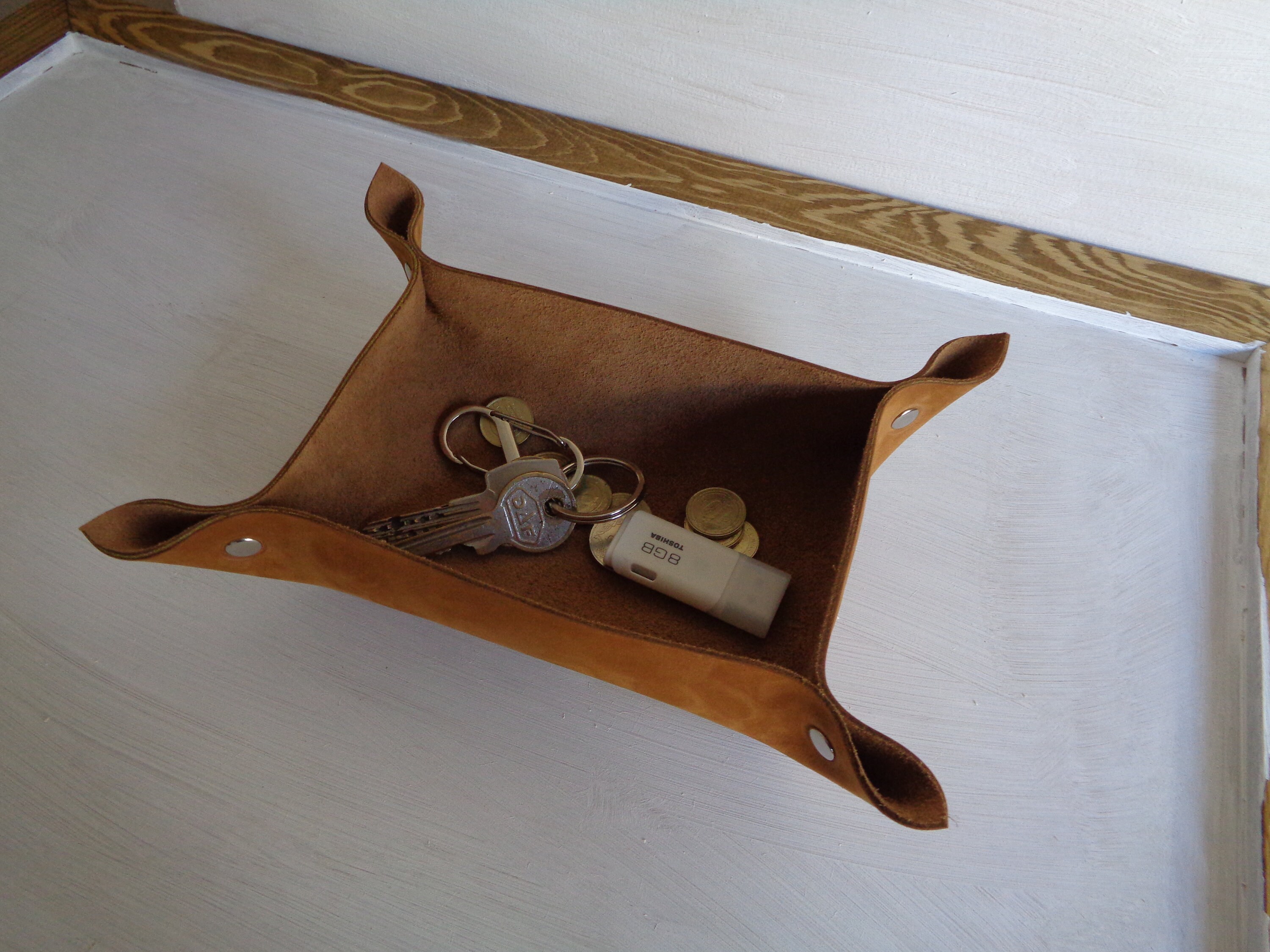 Leather Tray Template Simple Tray Pattern - Etsy