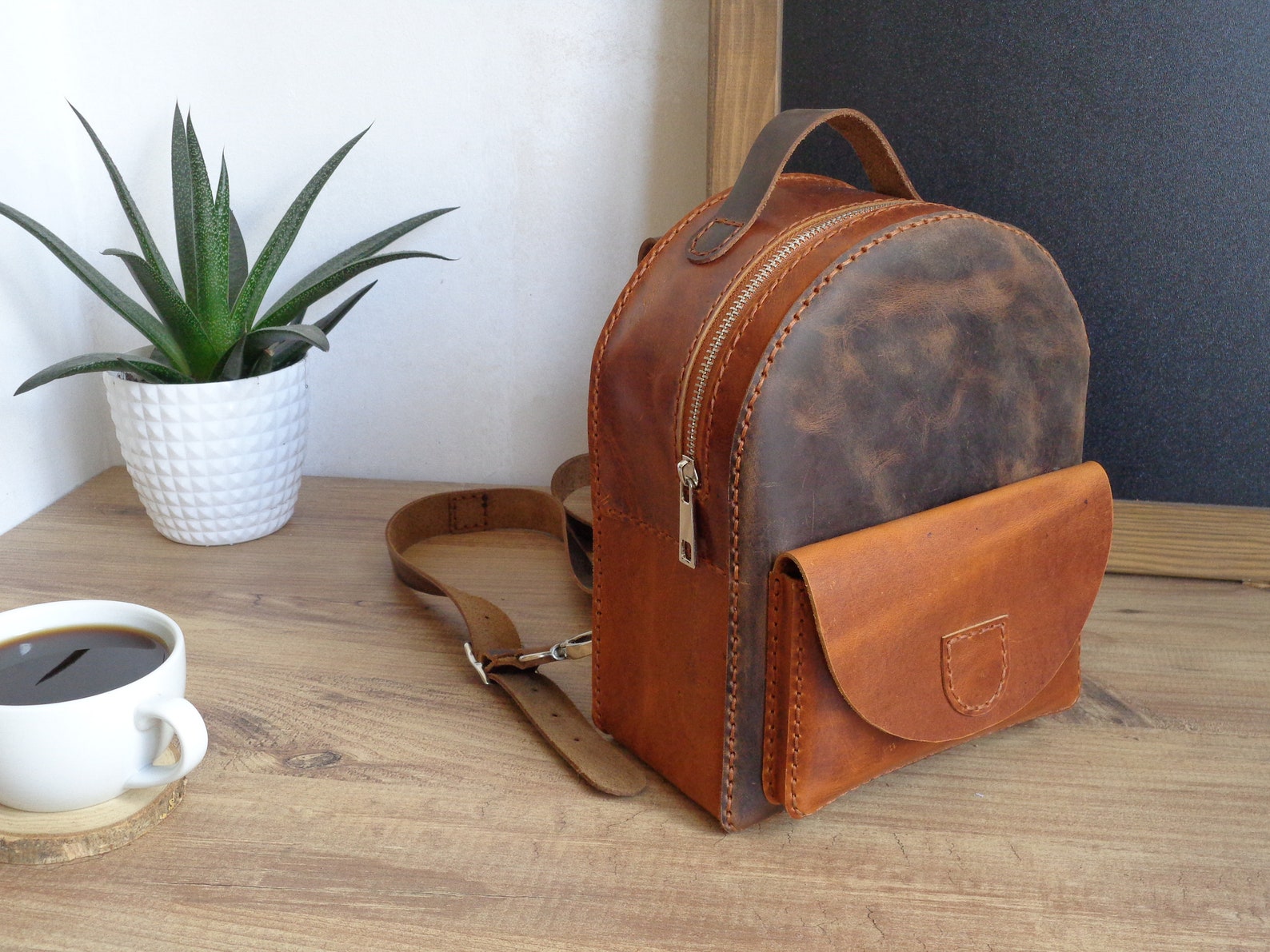 Leather Mini Woman Backpack PDF Pattern Small Backpack PDF - Etsy