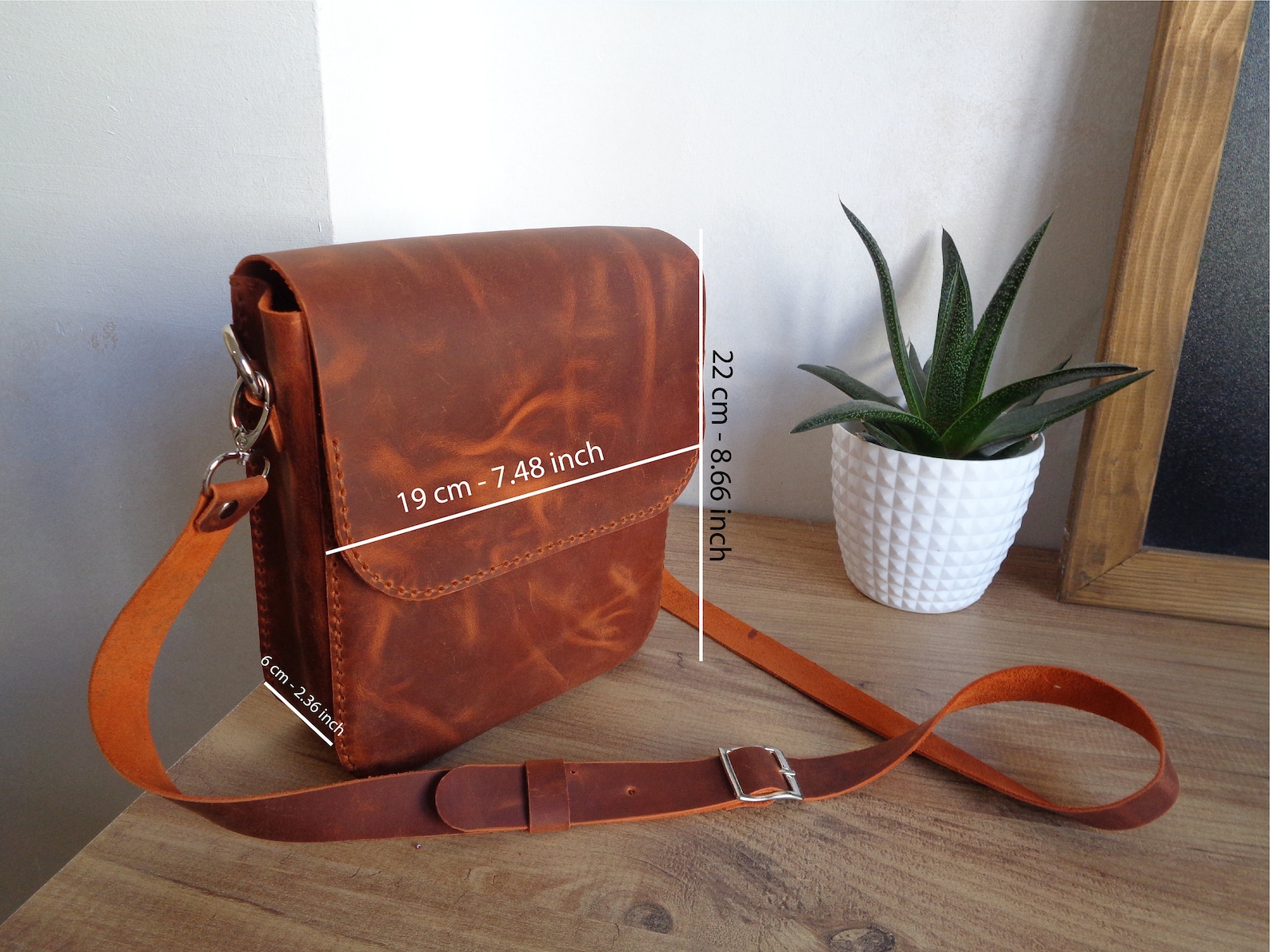 Leather Messenger Bag PDF Pattern Man Messenger Bag Woman | Etsy