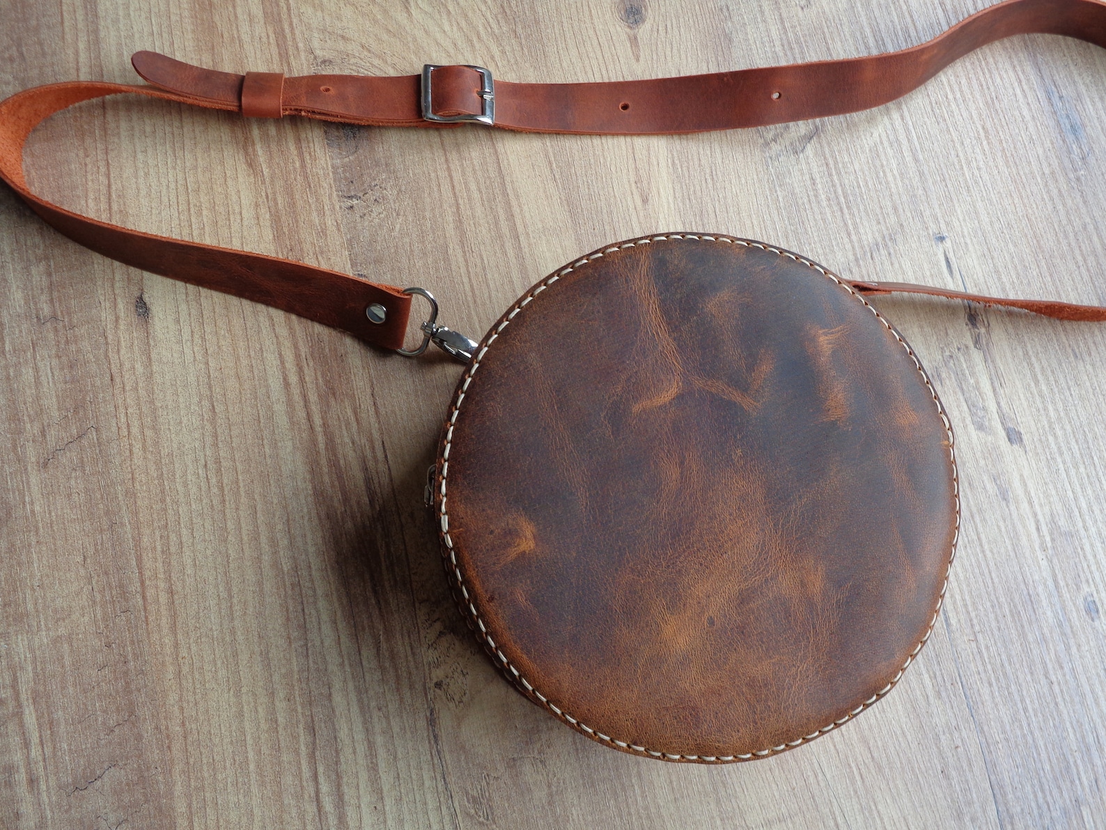 Leather Circle Bag Pattern Round Bag Template Pdf Leather - Etsy