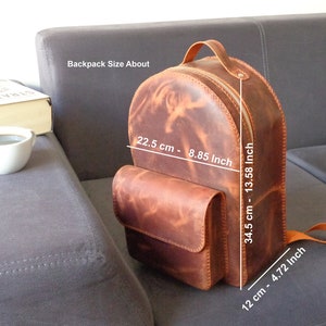 Leather Backpack PDF Pattern | Woman Backpack Template | Handmade ...