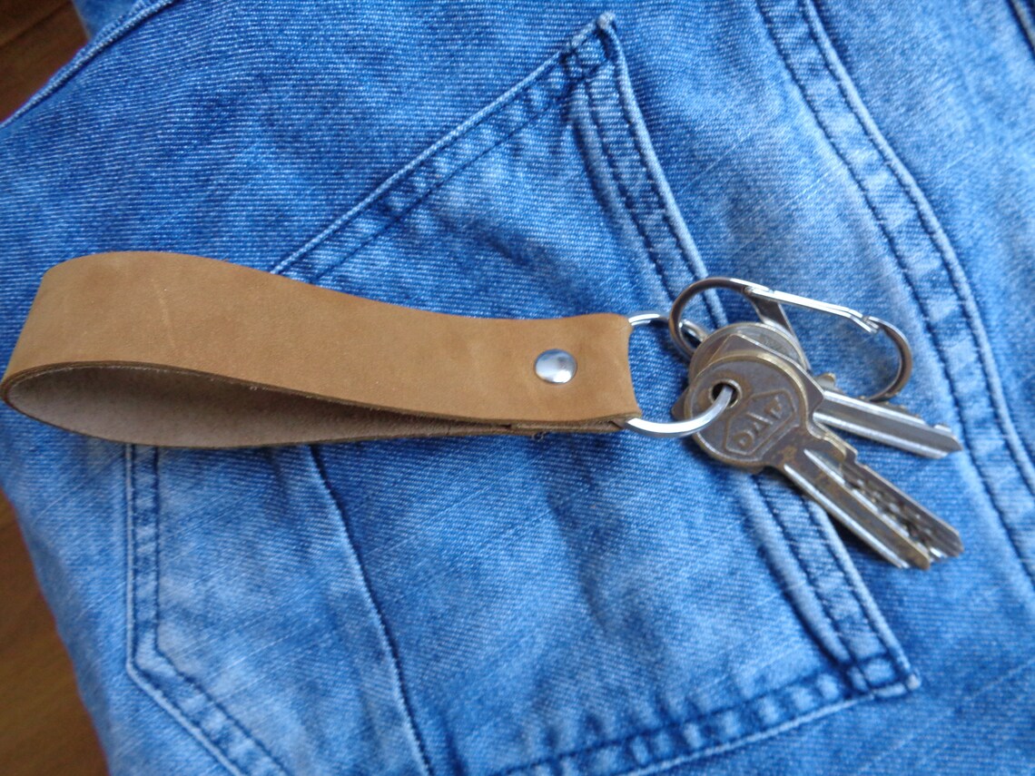 Leather Key Chain Pdf Pattern Diy Leather Key Chain A4 - Etsy