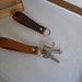 Leather Key Chain Pdf Pattern | Diy Leather Key Chain | A4 Format ...