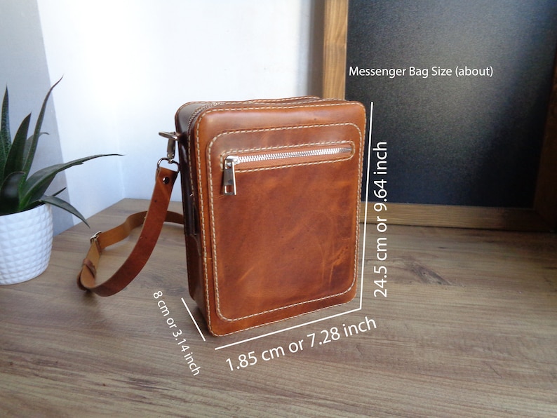 Leather Small Messenger Bag PDF Pattern Zipper Messenger Bag - Etsy