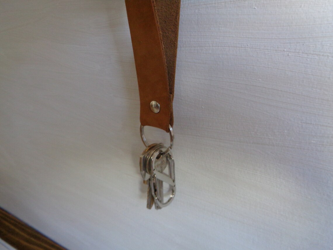 Leather Key Chain Pdf Pattern Diy Leather Key Chain A4 - Etsy