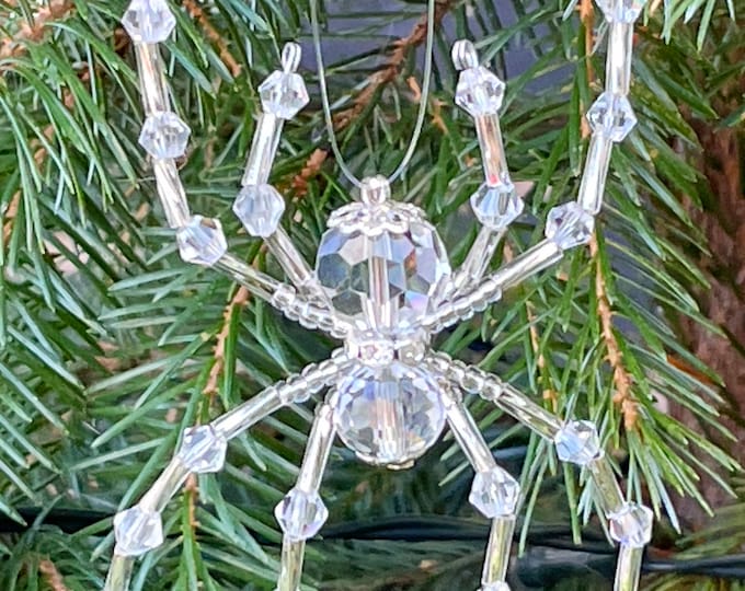 Germ Christmas Spider Clear - Etsy