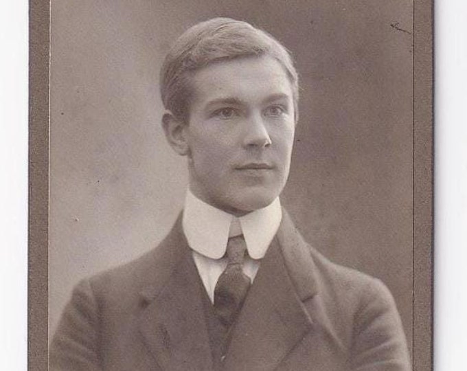 Handsome Young Man, Swiss Visitfoto (hermann Schricker, Biel) - Etsy