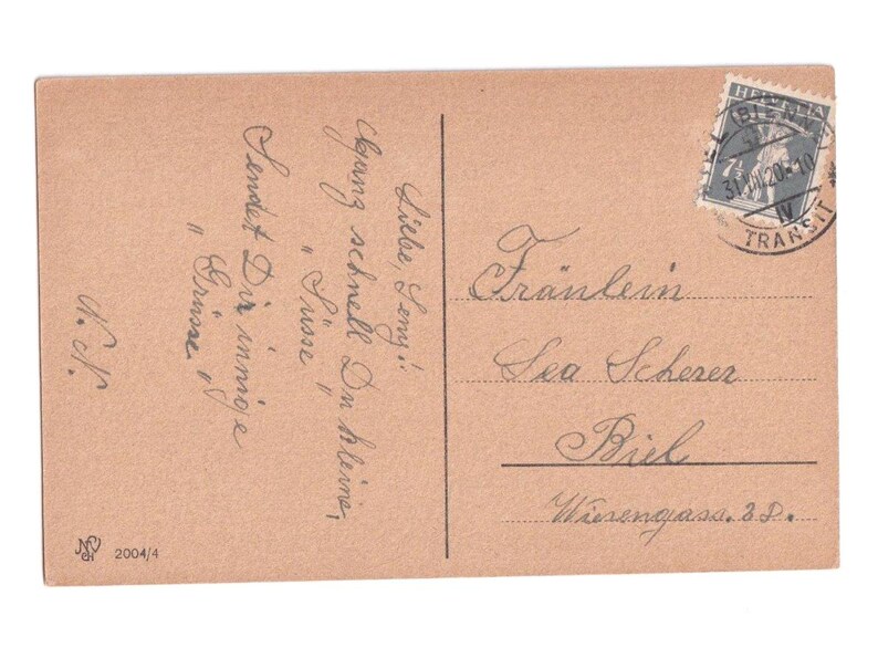 Young "bubi" as a Well-wisher With Flowers, German Postcard Circa 1920 ...