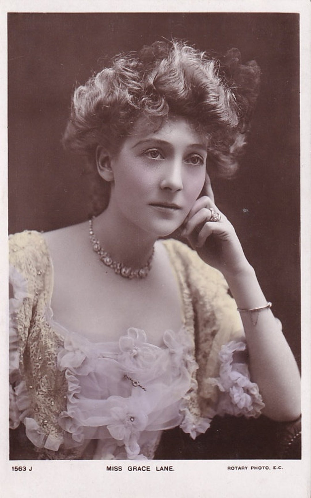 Grace Lane, the Actress, Antique Postcard From England - Etsy UK