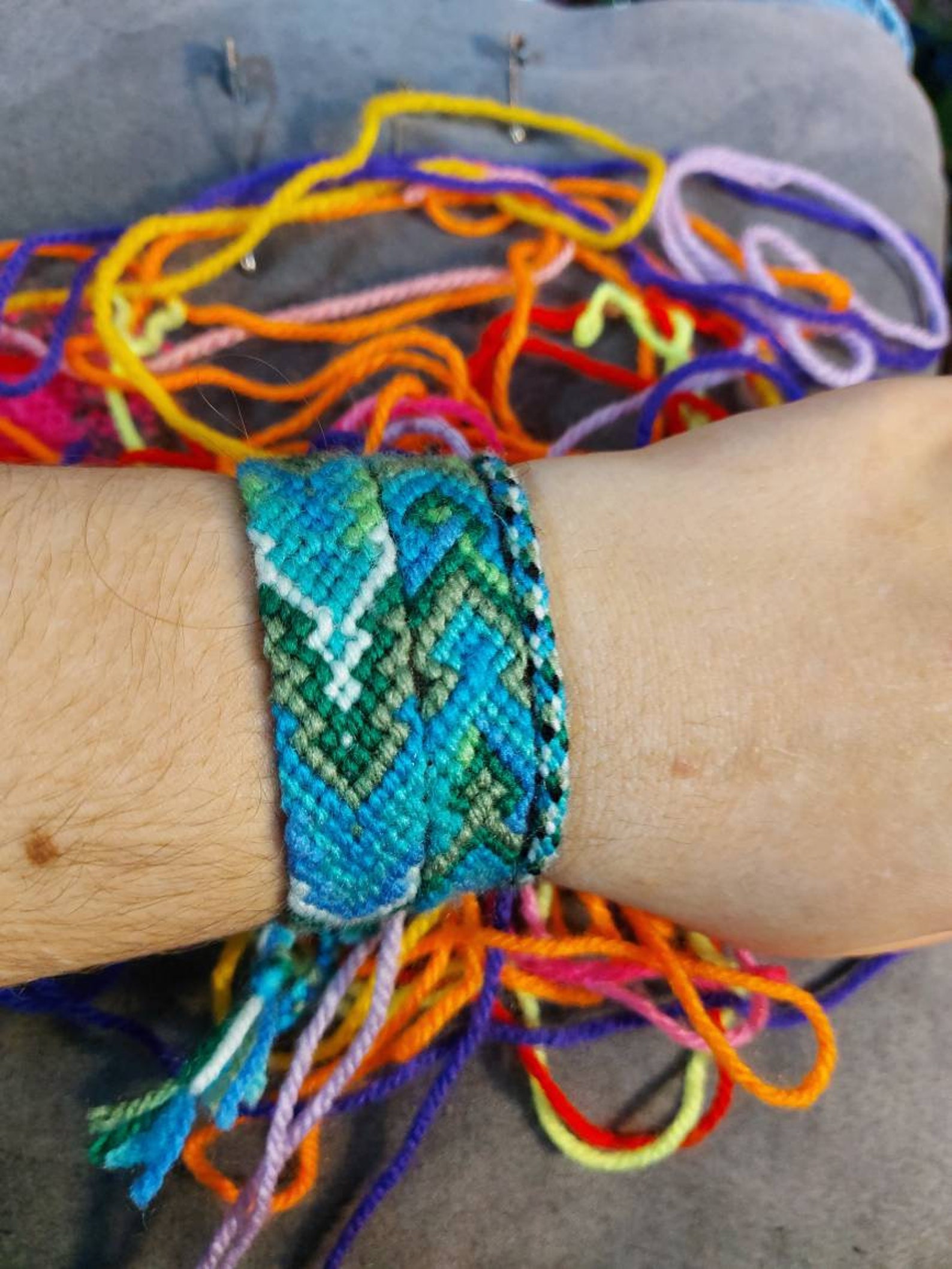 Set of Three Matching Friendship Bracelets - Etsy