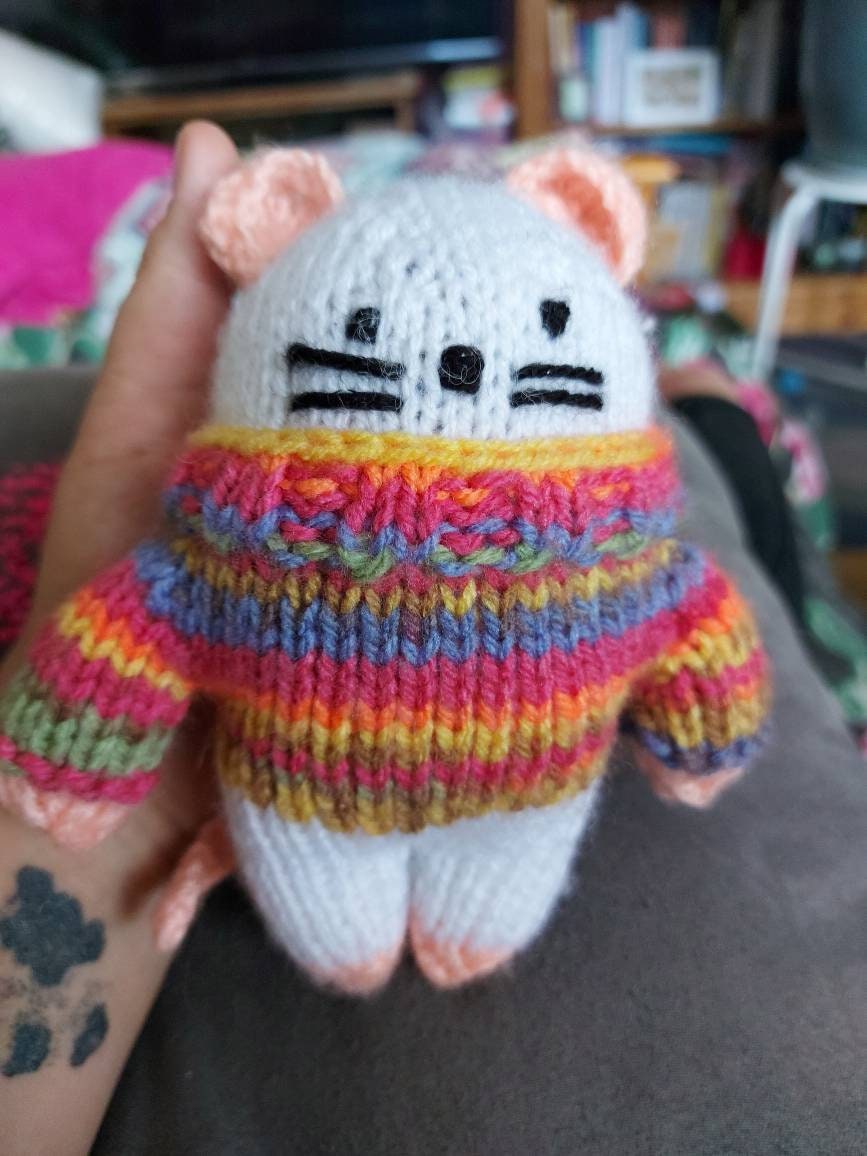 Plushie Creature With Turtleneck Jumper - Etsy UK