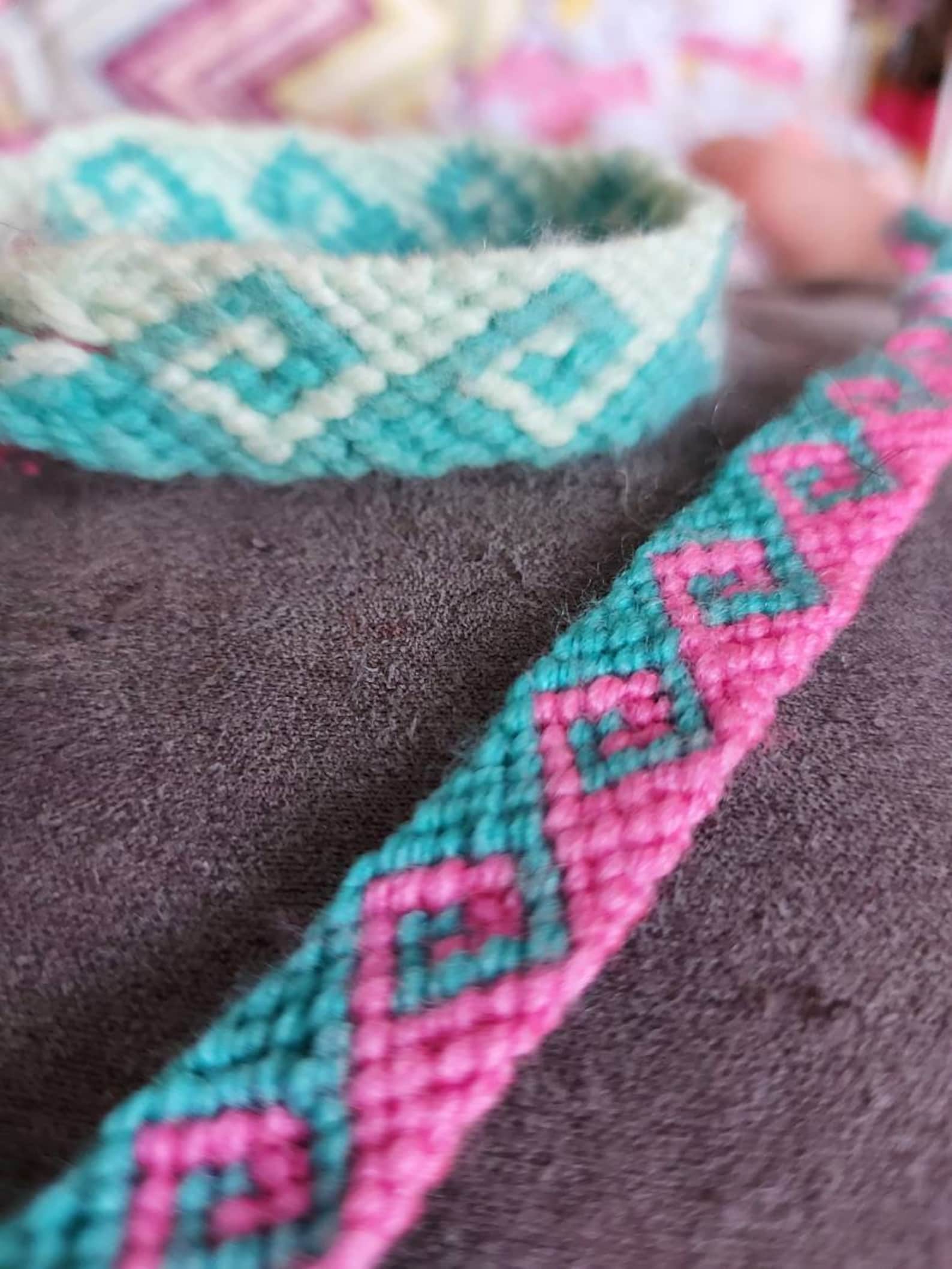 Greek Wave Knotted Friendship Bracelet - Etsy