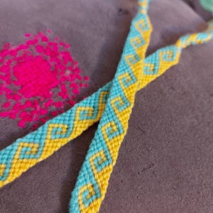 Greek Wave Knotted Friendship Bracelet - Etsy